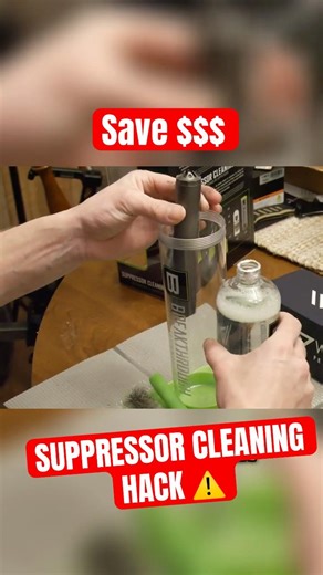 This Suppressor Cleaning Hack Saves $$$ #edc #airsoft