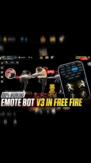 Ramanathan.AR | Gameplay in New Style on Instagram: "Free Fire emote bot new update . . . . #trending #viral #trend #trendingnow #explorepage #reels #reelsinstagram #foryou #fyp #instagram #instadaily #instagood #photooftheday #photography #style #fashion #ootd #trendy #model #moda #love #like #follow #followforfollowback #viralpost #explore #india #insta"