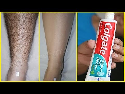 Toothpaste For Unwanted Hair Removal | Amazing Toothpaste Beauty Hacks