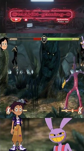 Jax (Digital Circus) BRUTAL Fatality on Luz Noceda! MK9 Mods #short