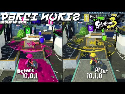 Splatoon 3 Update Comparison! - Ver. 10.0.1 vs 10.1.0