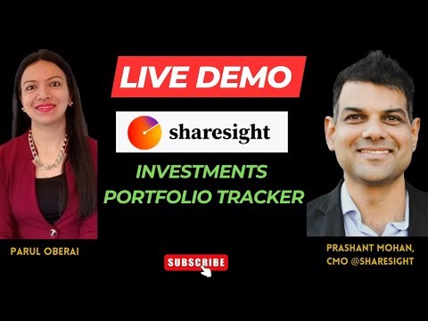 Live Demo of Sharesight - Tool for Investors | Portfolio Tracker.
