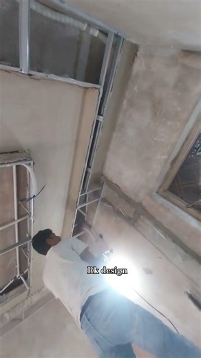 Modern Bedroom False Ceiling Design with Aluminium LED Profile Lighting 💡#viral #shorts #trend