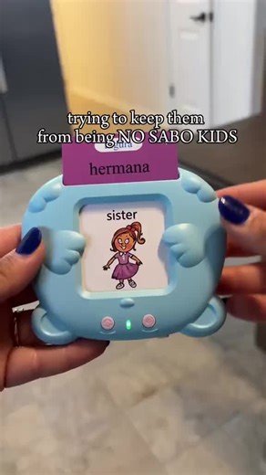 video, Bilingual English Spanish Flashcards Learning Device for Kids Talking Flash Cards for Todd...