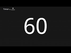 60 Second Countup Timer