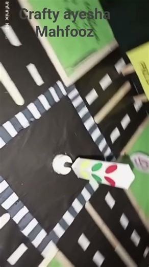 traffic sign project #craft #crafts #artandcraft #diy #painting #viral #shorts #trending #million
