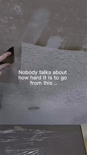👀Saturday Sneak Peek 👀 We gave our shoulder and neck muscles a work out this week. We are redoing the textured ceiling for our lovely clients. The first step was to make the room look like a room from Dexter. Step two, lightly spray the ceiling with water. Step three, scrape the ceiling. Step four, clean, clean, clean. We are ready for our mud and tape fixes, stain blocker and new knockdown ceiling texture. Stay tuned! #sneakpeeksaturday #sneakpeek #ceilingtexture #drywall #demo | Bases Covere