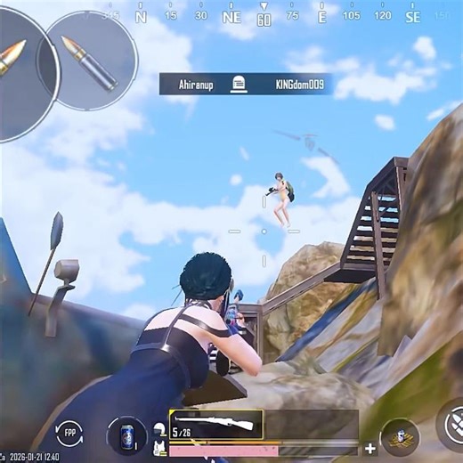 Intense sniping short video 🥵 wait for till end #opcroud