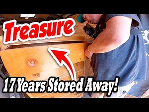 Dresser full of Treasure stored for 17 years in the locker bought at the abandoned storage auction.