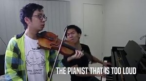 What not to do as an accompanist. Snapchat: Brettybang | Eddy.chen | Twoset Violin