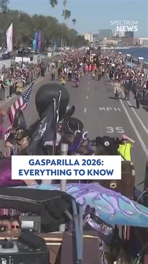 🏴‍☠️ GASPARILLA 2026 🏴‍☠️: It's time again to get decked out in your best pirate gear as Gasparilla invades Tampa Bay, with the children's celebration on Jan. 24 and the main pirate fest on Jan. 31. See the parade route, event times, locations and more: baynews9.com/gasparilla | Spectrum Bay News 9