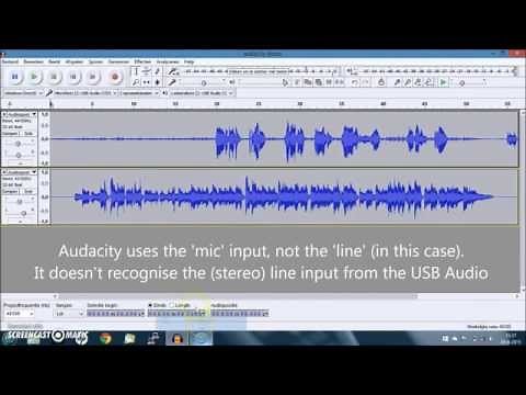 How to do multitrack recording with audacity, usb audio interface and/or a mixer