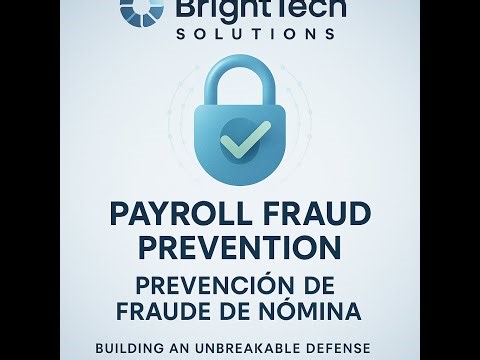 BrightTech: Payroll Fraud Prevention & Integrity Training!