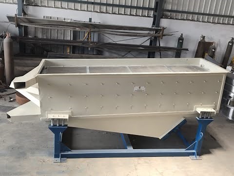 Mahavir Industries | Rectangular Vibrating Screen | Industrial Vibrating Sieving Machine l