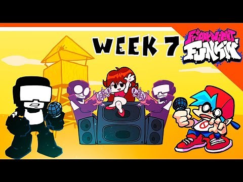 Friday night funkin Week 7 para Pc fraco/otimizado 32 e 64 bits