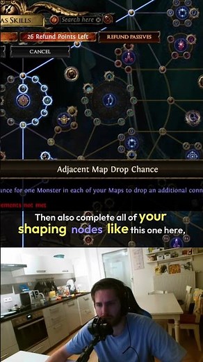 POE: First Atlas Tree Setup for Quick MAP COMPLETION! #pathofexile #poe #gaming #guide