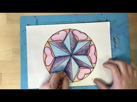 Kids Art Project - Hex Signs