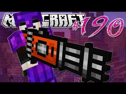 Minecraft | EPIC MINIGUN!! | Diamond Dimensions Modded Survival #190