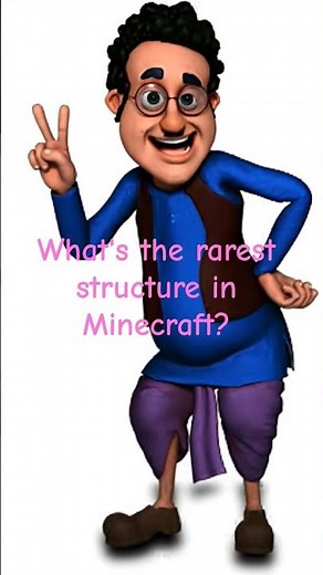 What's the rarest structure in Minecraft?