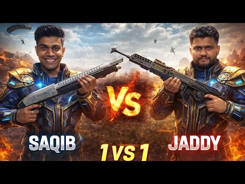 PUBG 1 VS 1 Challenge 😈 Jaddy vs Saqib | Who Wins?