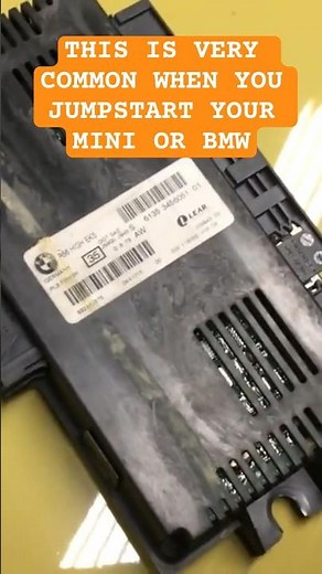 Headlights Stay On MINI COOPER & Windows Not Working BMW