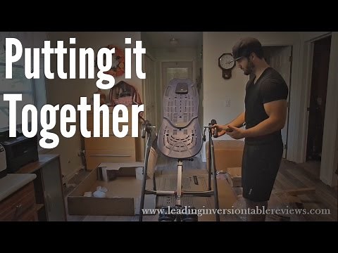 Putting Together the Teeter Hang Ups EP-560 Inversion Table