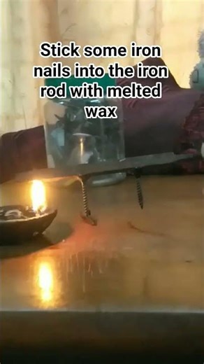 conduction experiment at home #experiments #learning #youtubeshorts