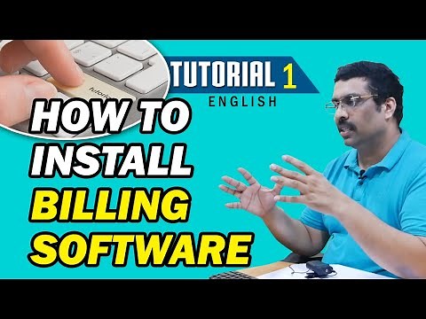 How to install Raintech POS Billing software Tutorial 01