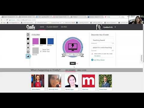 Creating a Digital Badge: Credly