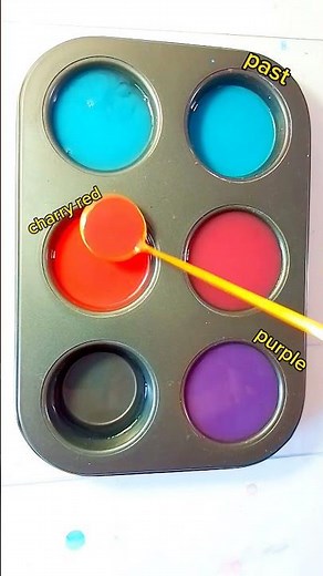 Guess the Color | past + red + Purple #colormixing #amazing#shorts