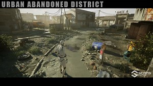 [SCANS] Urban Abandoned District - Day/Night Scene