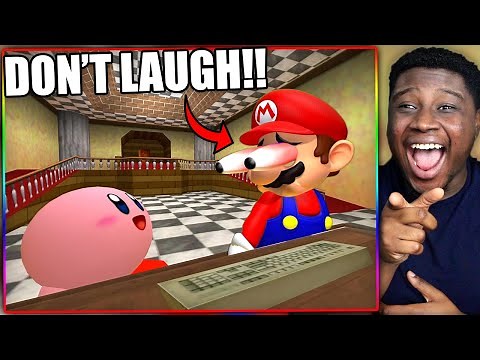 HARDEST TRY NOT TO LAUGH! | Mario Reacts To CURSED Nintendo Commercials Reaction!
