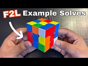 F2L Example Solves for Beginners