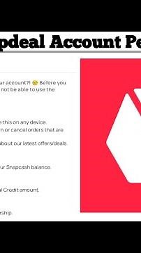How to Delete Your Snapdeal Account Permanently | Step-by-Step Guide