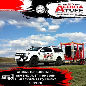 AFRICATUFF WATER BLASTING EQUIPMENT & HYDRO JETTING SYSTEMS With 20...