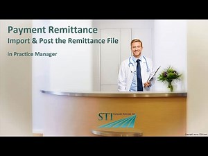 Payment Remittance: Import and Post the Remittance File