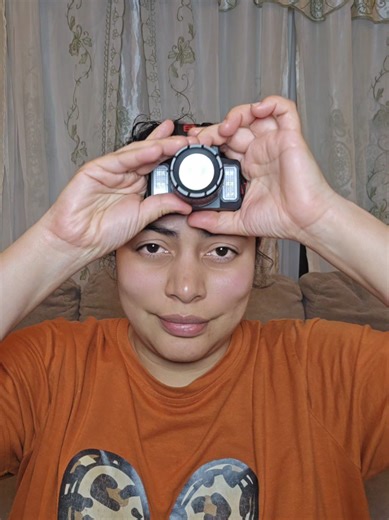 Linterna frontal recargable 🔦 Ligera, manos libres y súper potente. Ideal para casa, camping y emergencias. #linterna #lamparaled #linternarecargable #luzpotente #apagones