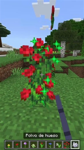 DUPLICATE FLOWER #636 MINECRAFT CURIOSITIES AND SECRETS #minecraft #minecraftcuriosities #short