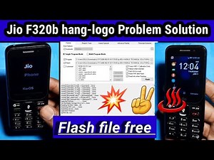 Jio F320B Hang-logo Problem Solution | JioF320b Flashing Solution with Umt dongle | Flash file free