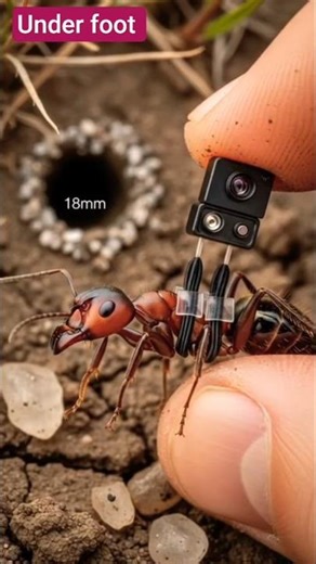 POV : 8 What Happens Underground When This Ant SNAPS? 🐜 #animalfacts #underfoot #tinyworld