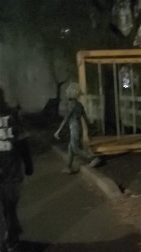 REAL ALIEN seen at Hershey Park Dark nights! 👽 | Halloween | #shorts