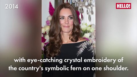 Watch: Princess Kate's best outfits over the past ten years