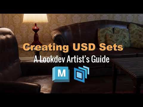 A Lookdev Artist’s Guide to Creating USD Sets in Maya. Universal Scene Description (OpenUSD)