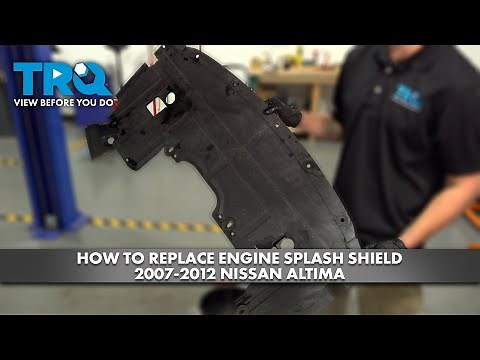 How to Replace Engine Splash Shield 2007-2012 Nissan Altima