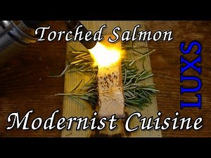🔥 Torched Salmon Recipe | Modernist Cuisine Street Food Cooking