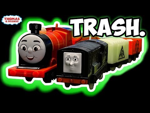 The ODDITIES of Trackmaster 2 - All Engines James & Glowing Diesel Trackmaster Thomas Review