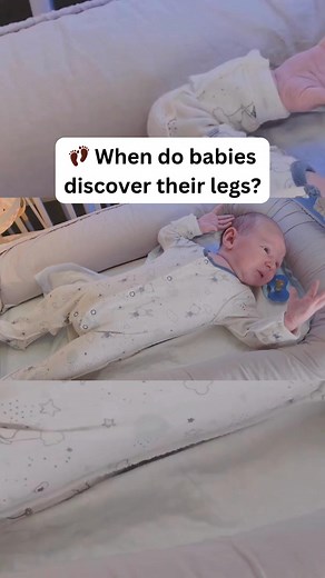 276K views · 1.2K reactions |  When do babies discover their legs?...