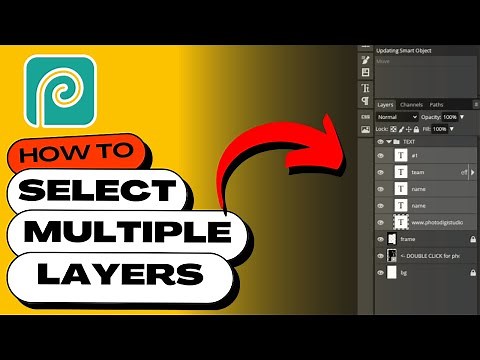 How to Select Multiple Layers at Once in Photopea