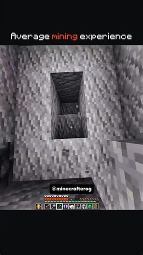 Average Mining & PVP Experience in Minecraft | #minecraft #shorts