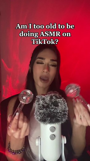 Jkkkkk I know there are a lot of amazing young ASMRtists, but ASMR has no limit. #asmr #asmrnewbie #asmrcomedy